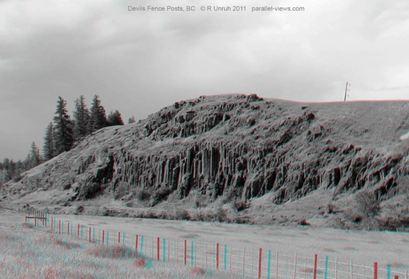 3D- The Devil’s Fence Posts – Parallel Views